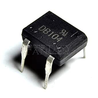 10pcs DB104 DB104S B104 Bridge Rectifier 400V 1A DIP4 New and Original IC: Amazon.com ...