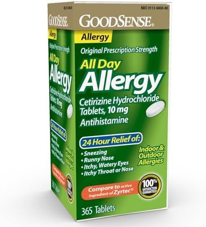 Amazon.com: Zyrtec 24 Hour Allergy Relief Chewable Tablets with 10 mg ...