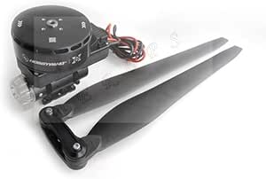 Amazon.com: Original Hbywing X9 Plus Black 14S FOC Integrated Motor ...