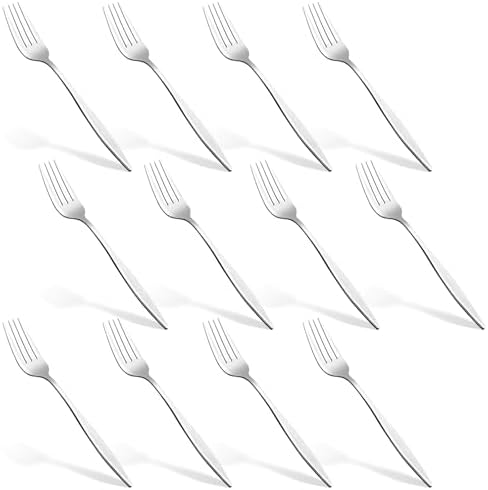 Amazon.com | 16 Pcs Dinner Forks, Top Food Grade Stainless Steel Forks ...