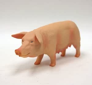 Amazon.com: MOJO Pig Sow Realistic Farm Animal Hand Painted Toy ...