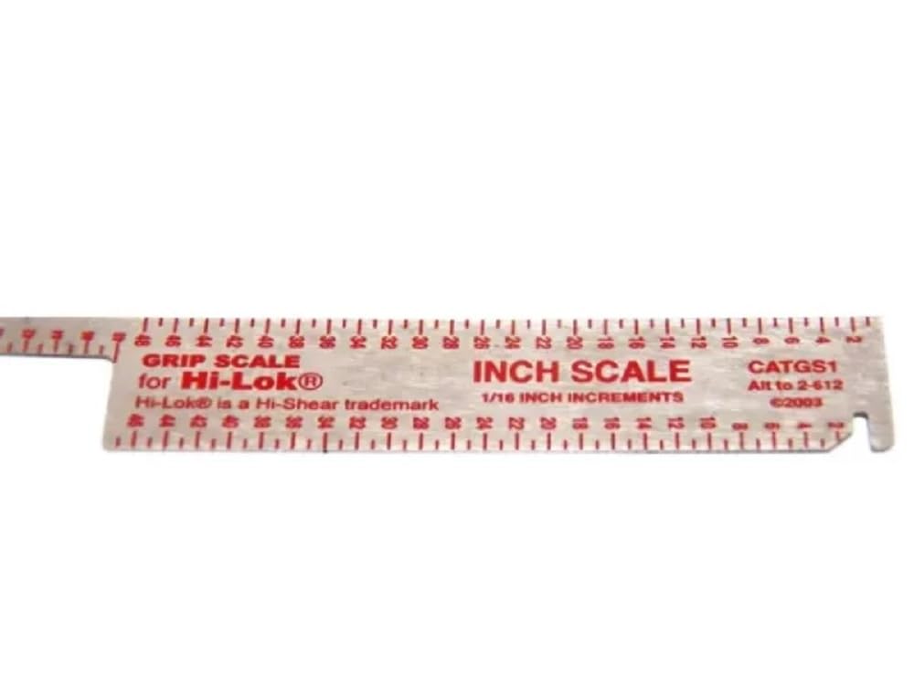 Amazon.com: Grip Scale for Rivets 1/16 Inch, Aircraft/Aviation Tool ...