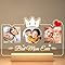 Personalised Photo Frame with Night Light, Custom Light Up Picture ...