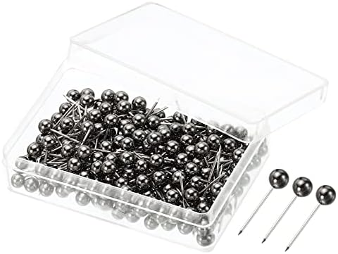 Amazon.com: PATIKIL Push Pins, 200 Pack Round Head Map Tacks Thumb ...