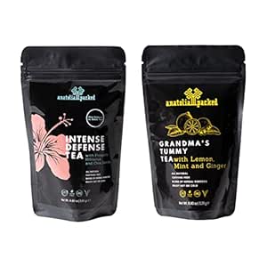 Amazon.com : ANATOLIA PACKED Intense Defense Tea and Granmdma's Tummy ...