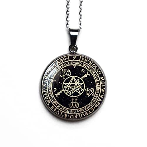 Amazon.com: cthulhu necklace, cthulhu symbol, cthulhu pendant, cthulhu ...