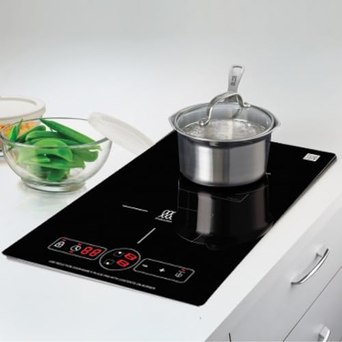 Equator 13" Built in/Freestanding 2 Vertical Burner Induction Cooktop ...