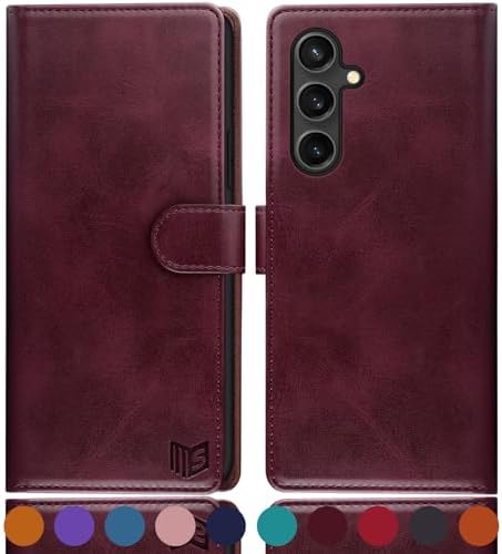 Amazon.com: SUANPOT for Samsung Galaxy S23 FE Wallet case 【RFID Blocking】 Credit Card Holder,PU ...