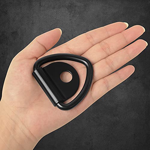 Snapklik.com : 12 Pack Tie Down Anchors, 2 Diameter Steel V-Ring Bolt ...