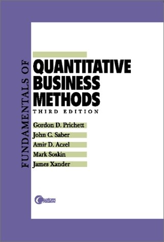 Fundamentals of Quantitative Business Methods: Business Tools and Cases ...
