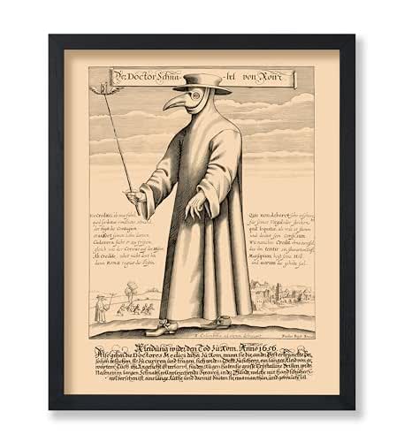 Amazon.com: Monem Art Vintage Doctor Schnabel from Rome Poster - Retro ...
