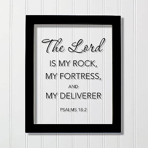 Amazon.com: Psalms 18:2 - The Lord is my rock my fortress and my ...