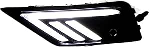 Amazon.com: 1 Pair Car Daytime Running Light Compatible for VW Tiguan ...