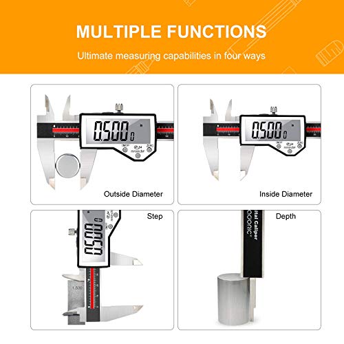 Snapklik.com : Digital Caliper, 8 Caliper Measuring Tool Extreme ...