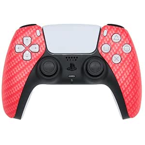 Amazon.com: Evil Controllers PS5 Custom Controller (Red Carbon Fiber ...