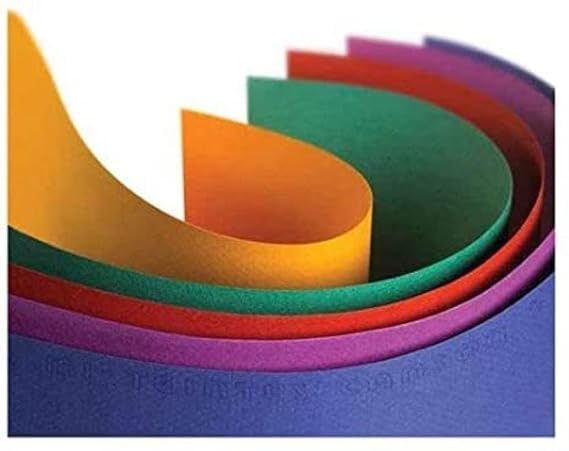 Tinted Paper Full Size (Pack of 30 Sheet) | Art & Craft Paper ...