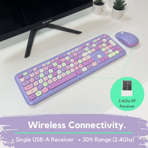 X9 Colorful Keyboard and Mouse Combo - Transform Your Space with 2.4G ...