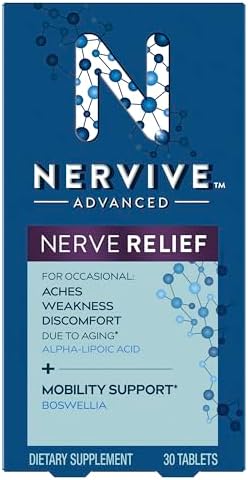Amazon.com: Nervive Advanced Nerve Relief + Mobility, with Alpha Lipoic ...