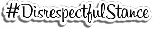 Amazon.com: Disrespectful Stance JDM Style Decal Sticker Custom Die-Cut ...