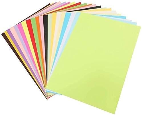 SNOW CRAFTS A4 Size Premium Coloured Sheets For Art & Craft Projects ...