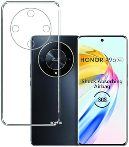 Spazy Case® Honor X9b 5G Back Cover | Transparent Crystal Clear Hard PC ...