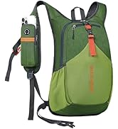 Amazon.com : BECOJADDE 15L Small Hiking Backpack for Men Women Foldable ...