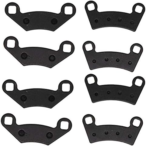 Amazon.com: Front Rear Brake Pads Sintered for Polaris RZR 800 S-800 ...