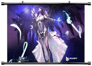 Amazon.com: Happiness tree anime poster Aion Video Game Fabric Wall ...