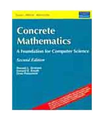 Concrete Mathematics: Foundation for Computer Science : Amazon.de: Bücher