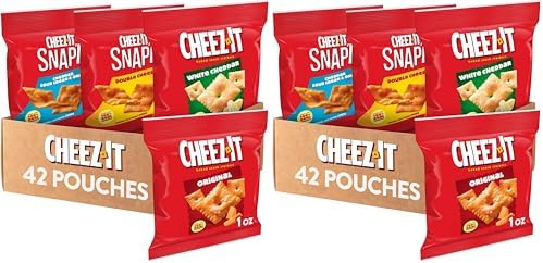 Amazon.com: Cheez-It Cheese Crackers, Baked Snack Crackers, Lunch ...