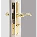 Larson Certified Storm Door Revere Mortise Handle Set (Brass ...