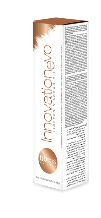 BBcos Innovation Evo Color 100ml 6/07 (Dark Blond Tobacco) : Amazon.in ...
