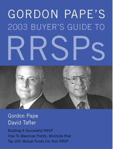 2003 Gordon Papes Buyers Guide to Rrsps: Pape Gordon: 9780670043446 ...