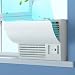 Amazon.com: Generic Window Air Conditioner Deflector, Versatile Air ...