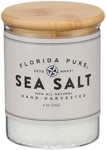 Amazon.com : Pure Sea Salt by FLORIDA PURE - 80+ Mineral Sea Salt ...