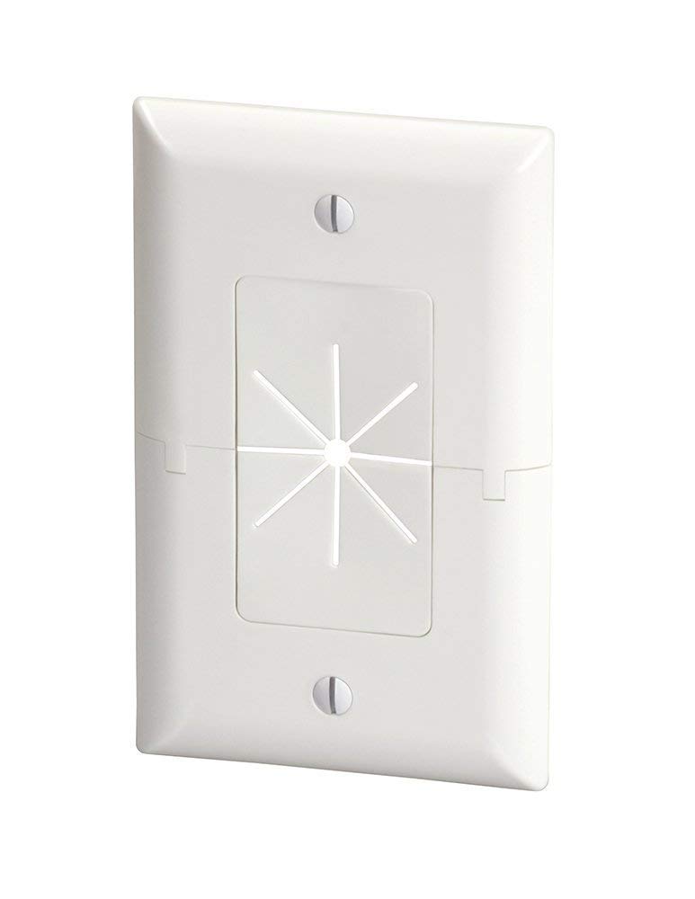 Amazon.in: Buy DataComm Electronics 45-0017-WH Split Style TV Plate ...