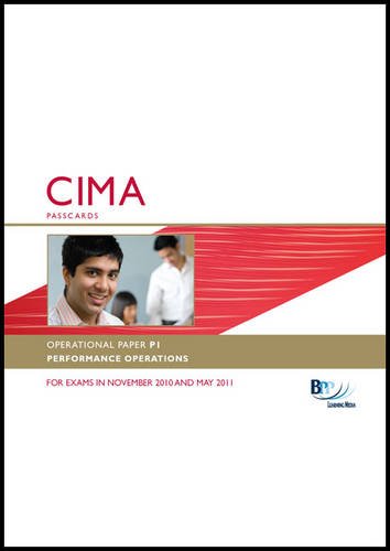 Buy CIMA - P1 Peformance Operations: Operational paper P1: Passcards ...