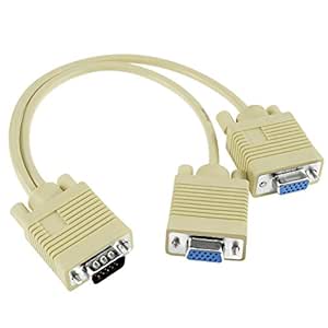 Ziotek Cable, VGA Y, HD15 Male To HD15 Female : Amazon.in: Computers ...