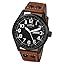 Limit Pilot Men's Quartz Watch with Black Dial Analogue Display and ...