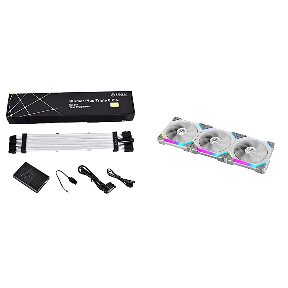 Buy Lian Li STRIMER+ Triple 8-PIN GPU RTX 30 Series Extension Cable ...