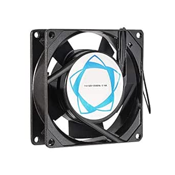 uxcell Cooling Fan 92mm x 92mm x 25mm SF9225AT AC 110V/120V 0.14A Long ...
