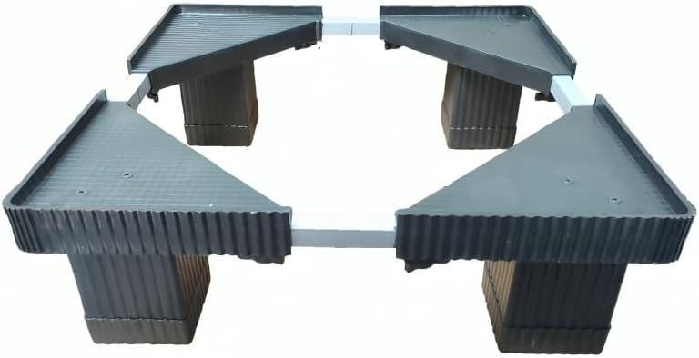 Smart Shelter Washing Machine Stand without Wheels for Fully and Semi ...