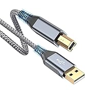 rts Printer Cable ( 2 Meter 6.6 Feet ) USB 2.0 Printer Cable USB-A/B ...