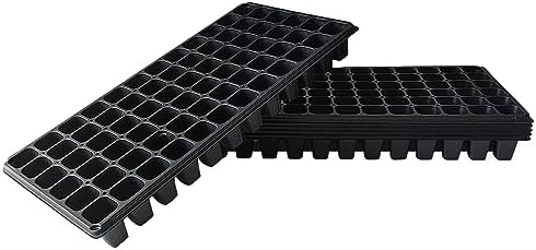 Amazon.com : Hoss Heavy-Duty Seed Starting Trays (5 Pack) | 162 Cell ...