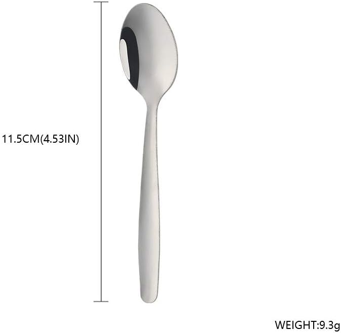 Meisha Mini Coffee Spoons, 12-Piece Stainless Steel Economy Collection ...