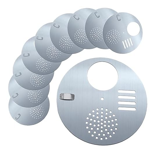 NIZEFEI Bee Hive Nuc Entrance Disc Diameter 4.92" 10PCS Stainless Steel ...