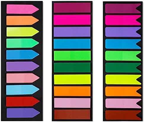 1000 Stück Haftnotizen Tabs, Magiccute Klebezettel Haftstreifen Pastell ...