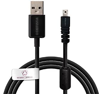WEBSELLER31® USB DATA CABLE REPLACEMENT LEAD FOR Nikon D5500 Digital ...