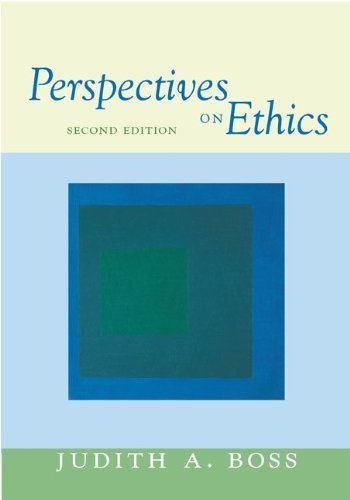 By Judith Boss - Perspectives on Ethics: 2nd (second) Edition: Judith A ...