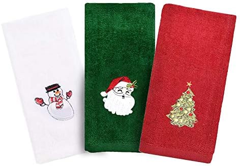 Amazon.com: ARKENY Christmas Kitchen Towels Set of 2,Black Buffalo ...